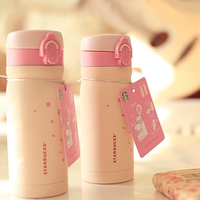 Jual Botol Starbucks Sakura Tumbler Botol Minum 350ml | Shopee Indonesia
