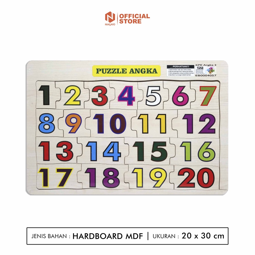 Jual Puzzle Edukasi Anak / Puzzle Kayu / Mainan Edukasi Anak Huruf ...