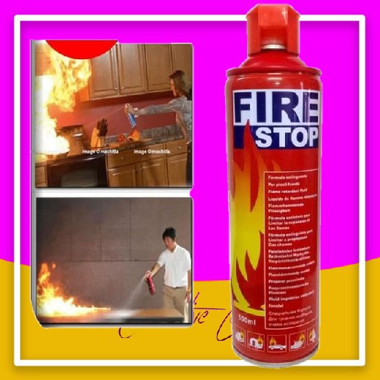 Jual Fire Stop Mobil 500 ml tabung ALAT PEMADAM KEBAKARAN API Mobil ...