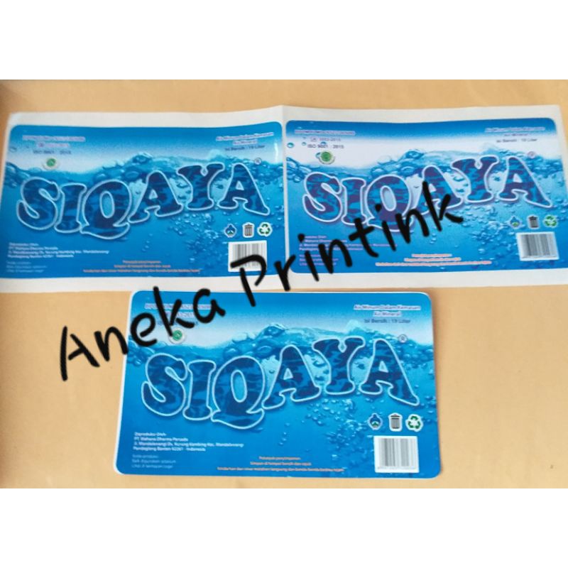 Jual STIKER GALON AMDK | Shopee Indonesia