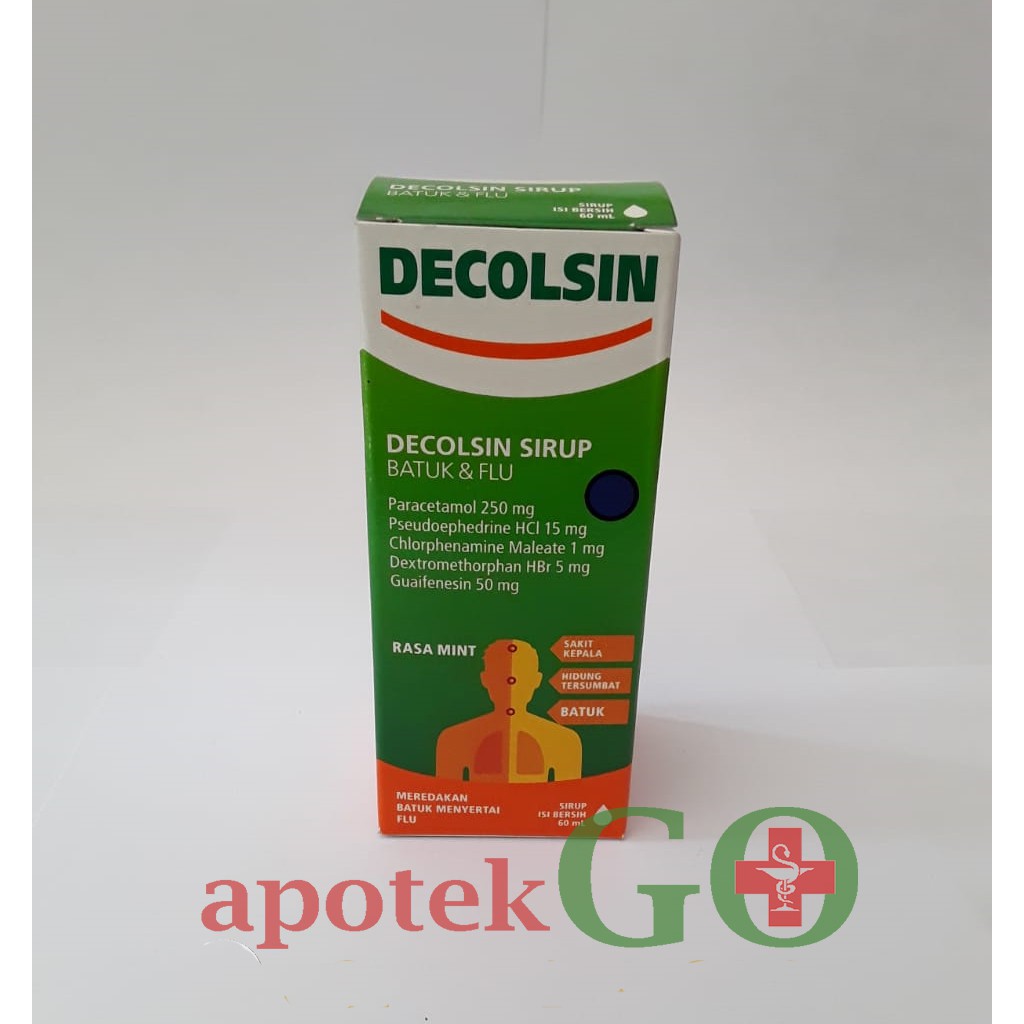 Jual DECOLSIN SIRUP | Shopee Indonesia