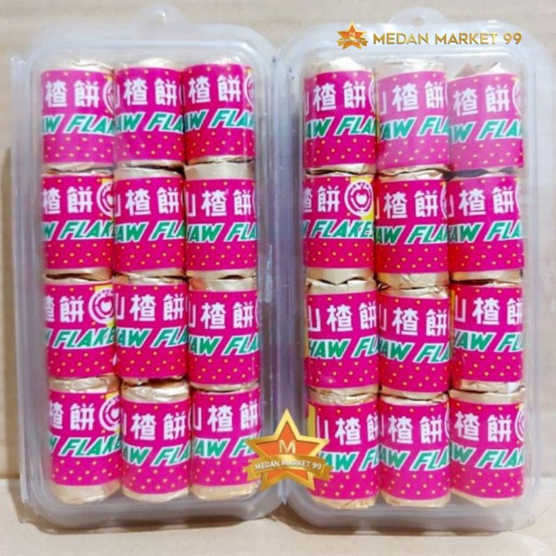 Jual PERMEN BUAH HAW | SANCA HAW FLAKES 300gr ISI 12 x 25gr | SAAN ZAA ...