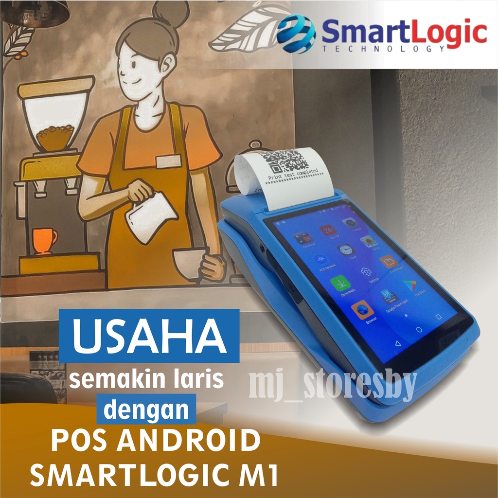 Jual SMARTLOGIC SMT-M1 2GB | Kasir Android Printer Bluetooth POS ...