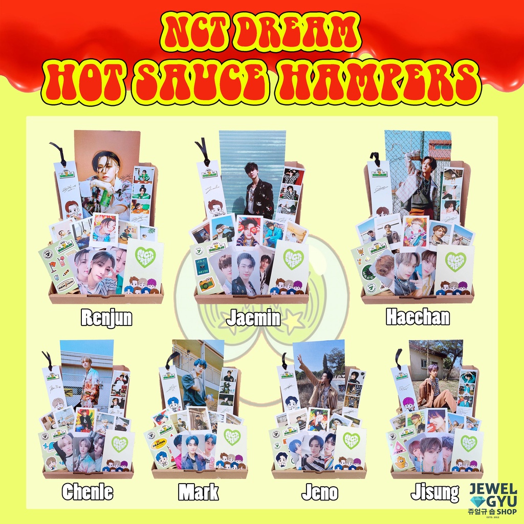 Jual Fankit NCT Dream Hot Sauce Hampers Gift Box Set Graduation ...