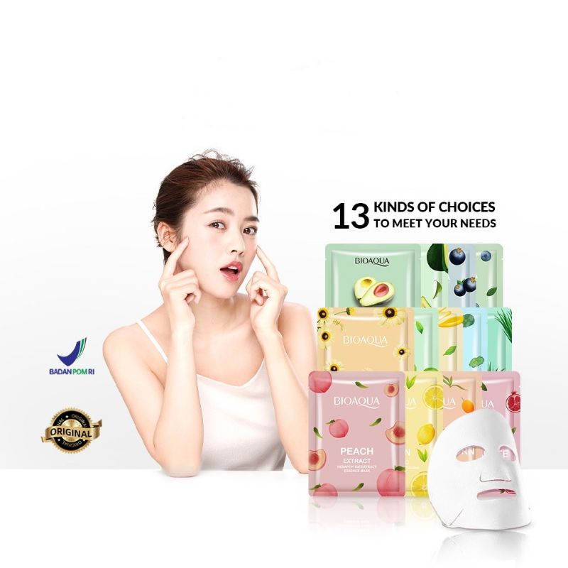 Jual Bioaqua sheet mask | Shopee Indonesia