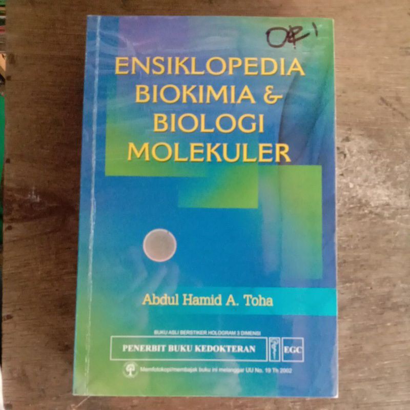 Jual Ensiklopedia Biokimia dan Biologi Molekuler. ( Bekas Pajangan ...