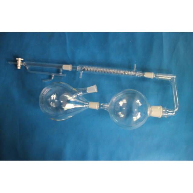 Jual Alat destilasi essential kit set 500ml ,separator oil water PYREX ...