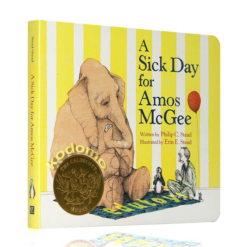 Jual A Sick Day for Amos McGee by Philip C.Stead ( Board Book) | Shopee ...