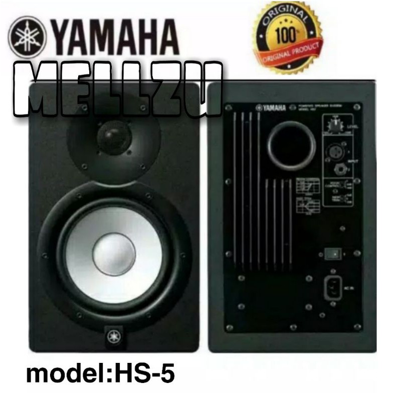 Jual Speaker Yamaha HS 5 Powered Studio Monitor 5 Inch Original Product ...
