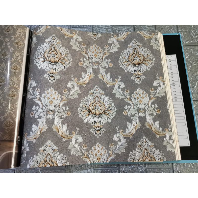 Jual Wallpaper Vinyl Timbul Premium (bukan stiker) uk 53cm x 10m ...