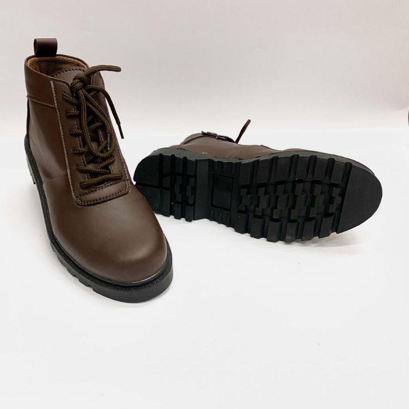 Jual SEPATU SAFETY SEPATU BOOTS SLETING / ZIPPER DENGAN UJUNG BESI ...