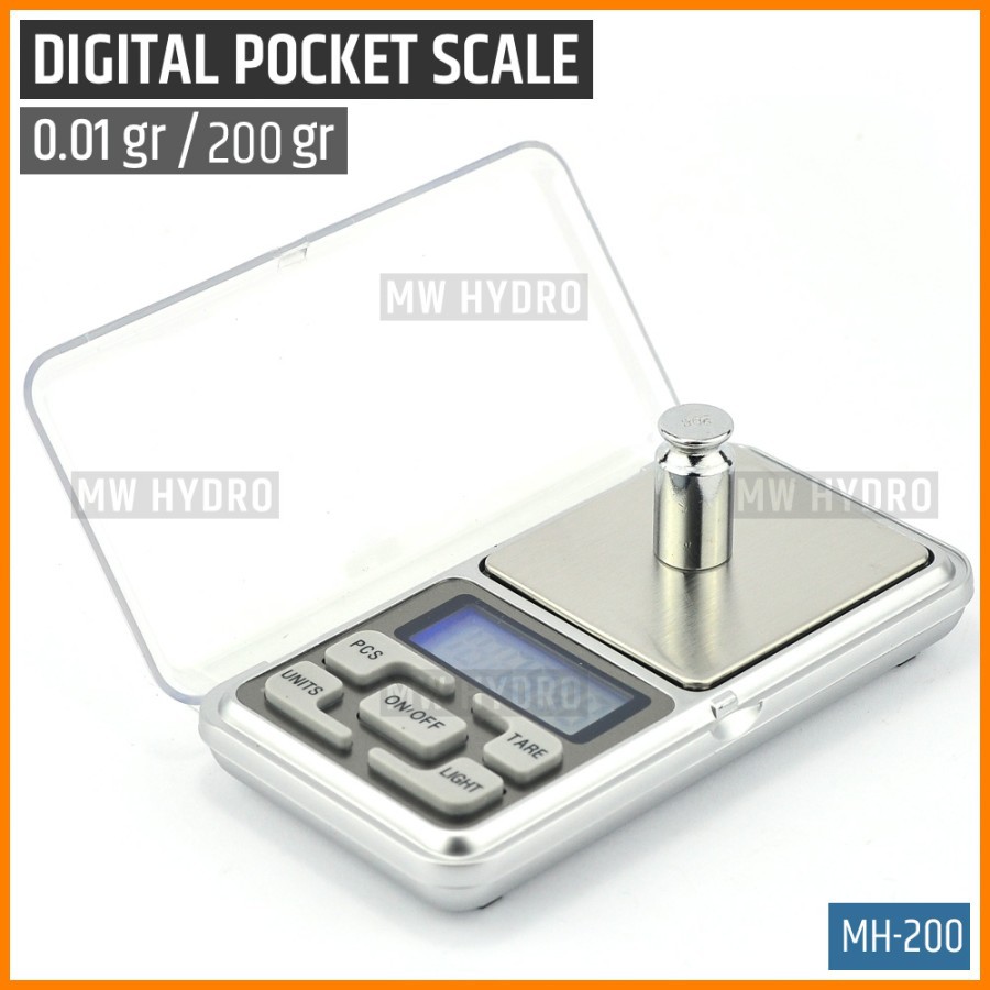Jual Digital Pocket Scale MH - 0.01g x 200/300g, Timbangan Digital Mini | Shopee Indonesia