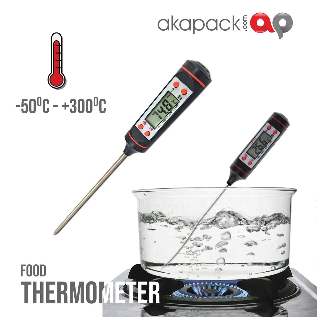 Jual Termometer Digital Makanan Digital Food Thermometer | Shopee Indonesia