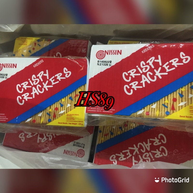 Jual Nissin Crispy Crackers 225g - Biskuit | Shopee Indonesia Jual Nissin Crispy Crackers 225g - Biskuit | Shopee Indonesia