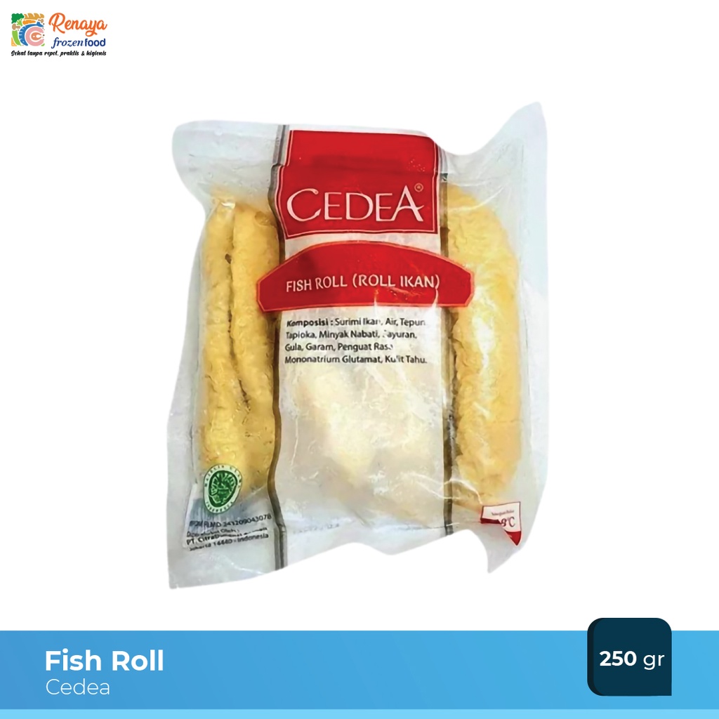 Jual Cedea Fish Roll Olahan Ikan Frozen Food Halal BPOM 250 Gram ...