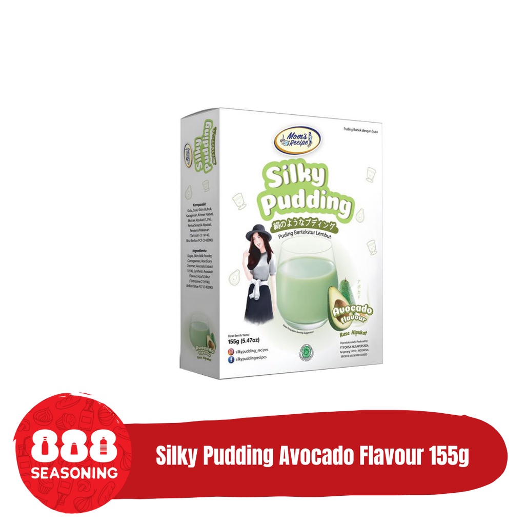 Jual SILKY PUDDING AVOCADO FLAVOUR FORISA MOM'S RECIPE 155g | Shopee ...