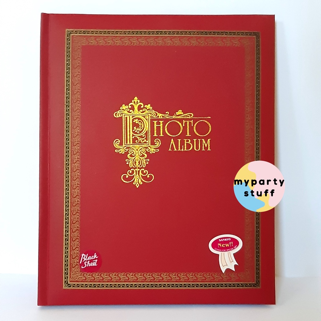 Jual Album Foto Magnetik LNK Polos Isi 10 Lembar Hard Cover Photo Album ...