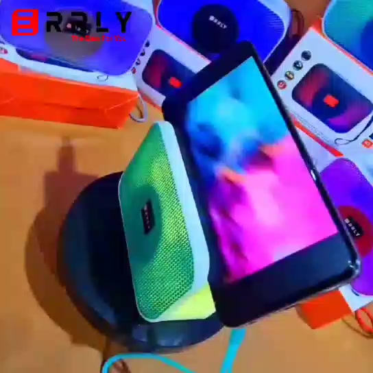 Jual News Speaker Bluetooth Wireless A011 Lampu Led RGB MegaBass With Stand HP Support TWS 2in1 ...