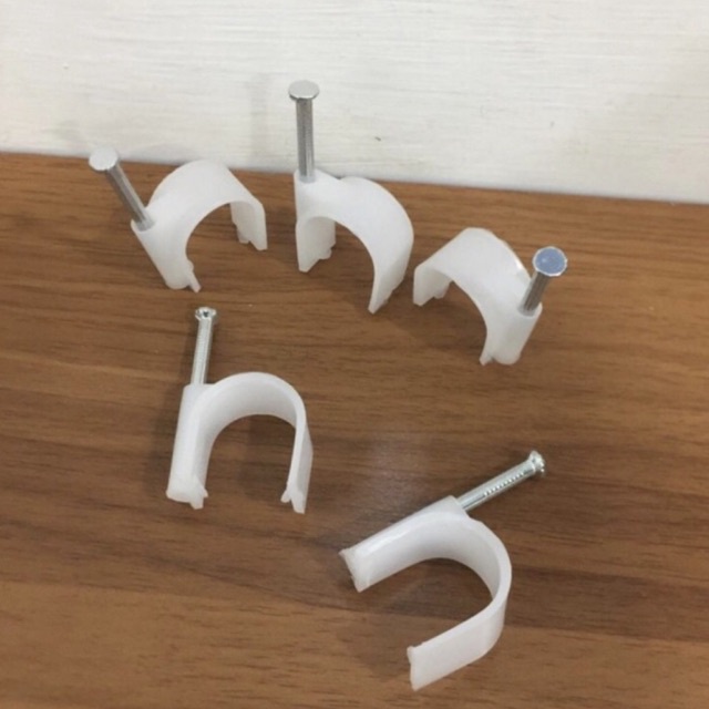 Jual no22 klem pipa pvc 1/2”inchi (HARGA 1bks isi 70pcs) klem pipa ...