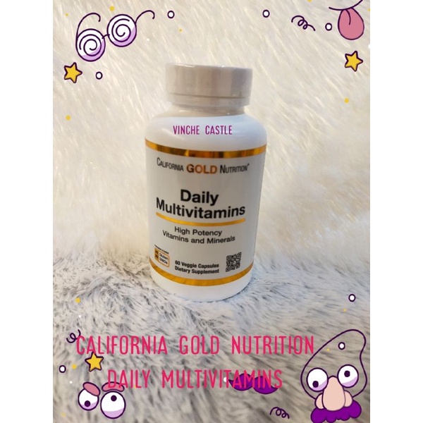 Jual California Gold Nutrition Daily Multivitamins (Multivitamin ...