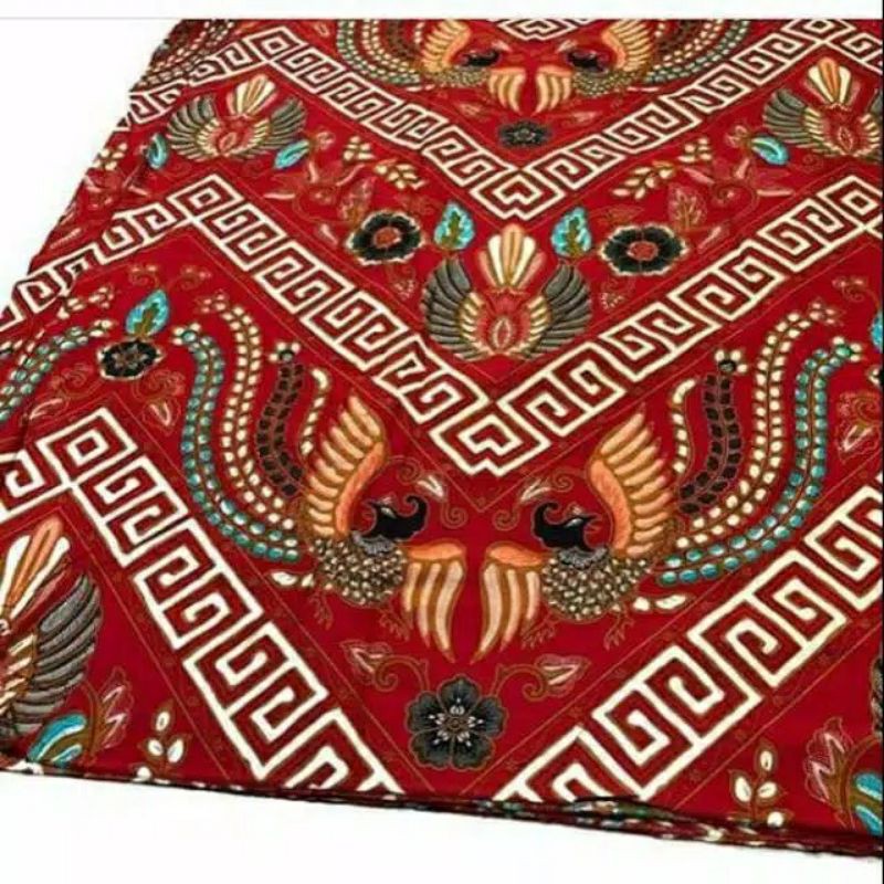 Jual kain batik Kota solo dengan motif garuda gunungan | Shopee Indonesia