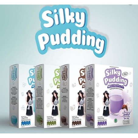 Jual Silky Pudding 155Gr Avocado/Biscuit/Bubble Gum/Chocolate/Korean ...
