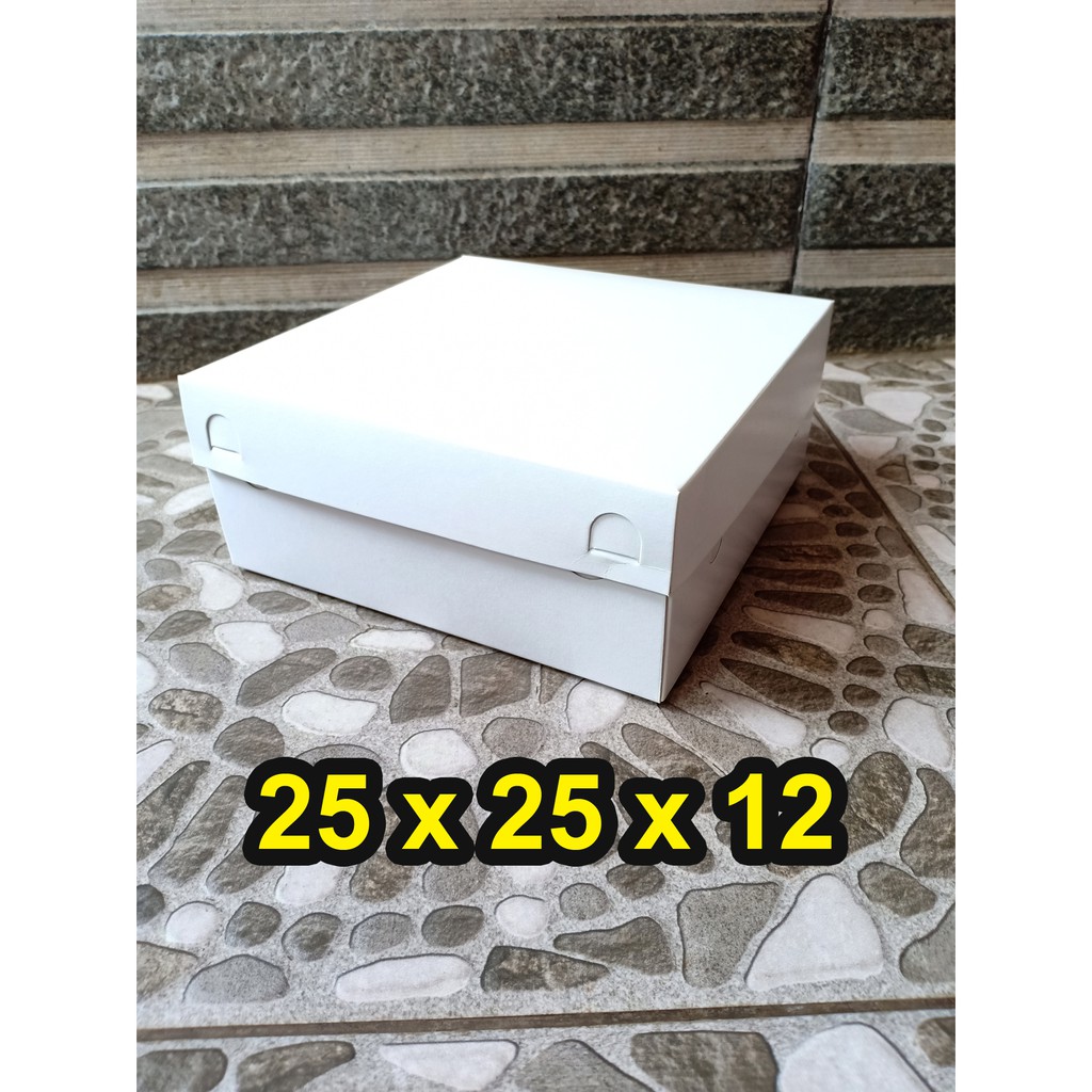 Jual Dus 25x25x12 cm / Tinggi 12 cm / Dus 25x25 / box / Dus | Shopee ...