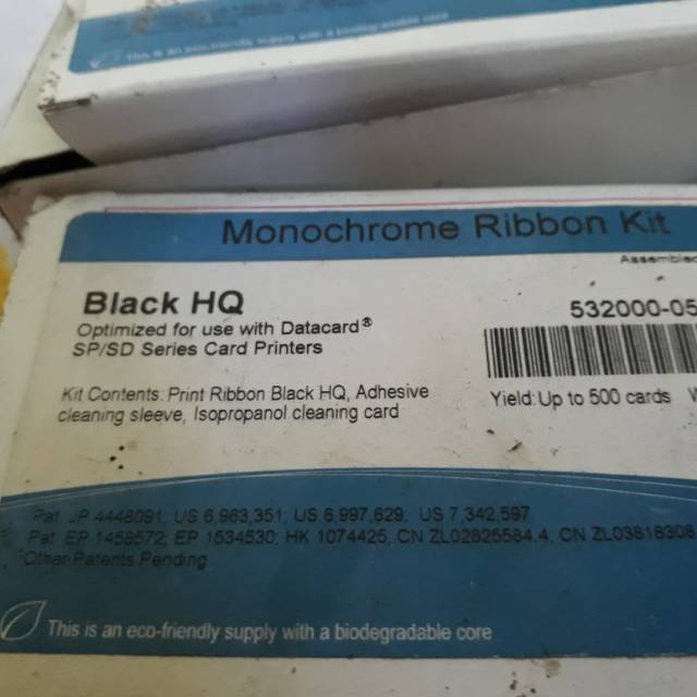 Jual Ribbon data card black HQ | Shopee Indonesia