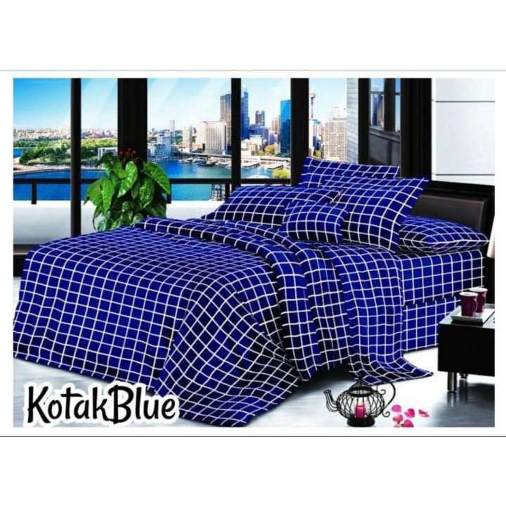 Jual SPREI PROMO ESTETIK / AESTHETIC KOTAK -KOTAK MOTIF EMILY TREND ...