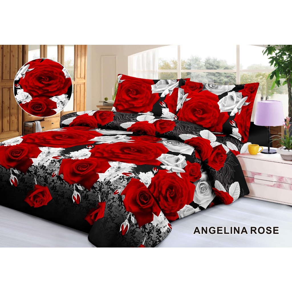 Jual Sprei Motif Bunga Cantik No.1 Uk 180 x 200 Cm | Shopee Indonesia