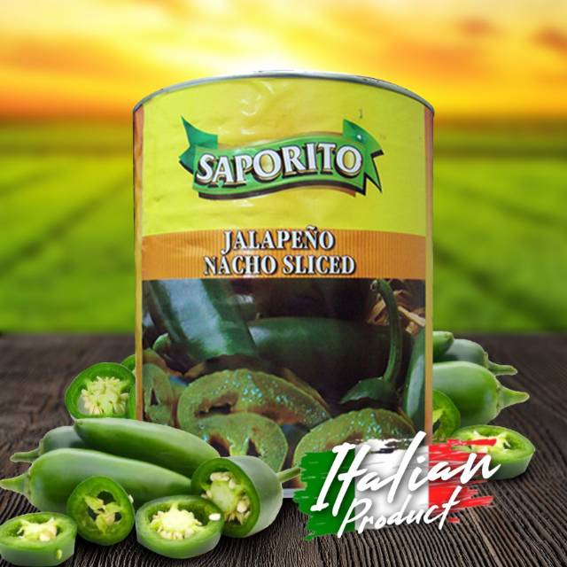 Jual Jalapeno//Saporito Jalapeno Nacho Sliced 2,9 kg | Shopee Indonesia