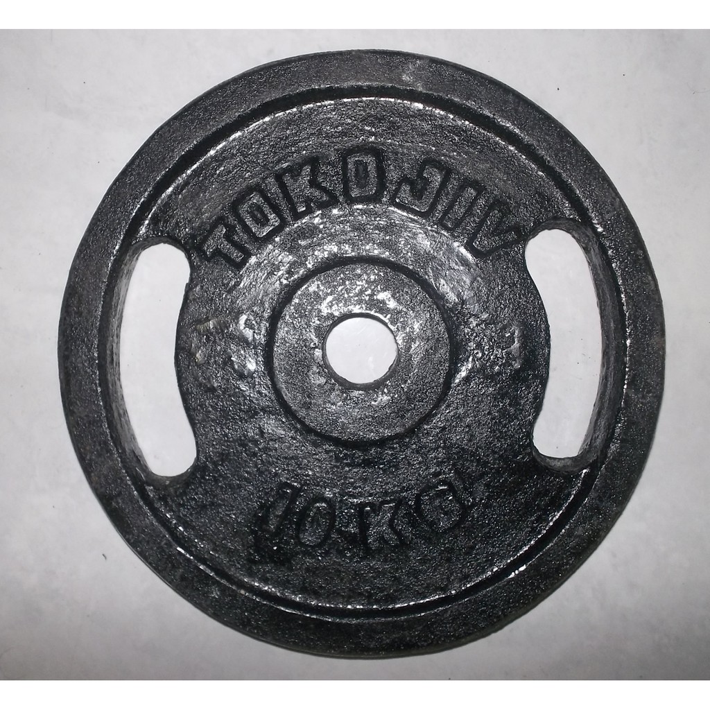 Jual murah, 10 kg piringan / plate beban dumble/dumbbell / barbell ...