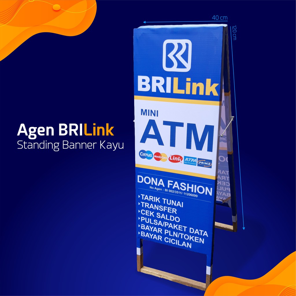 Jual SPANDUK BANNER AGEN BRI LINK | Shopee Indonesia