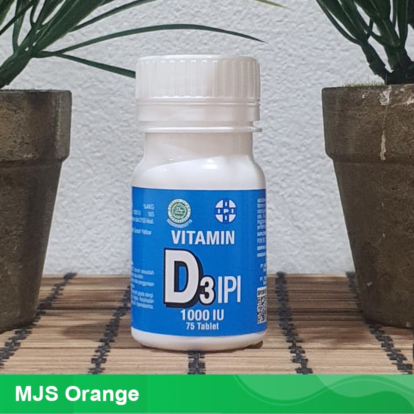 Jual IPI Vitamin D3 1000 IU (1 Pot - 75 Tablet) | Shopee Indonesia