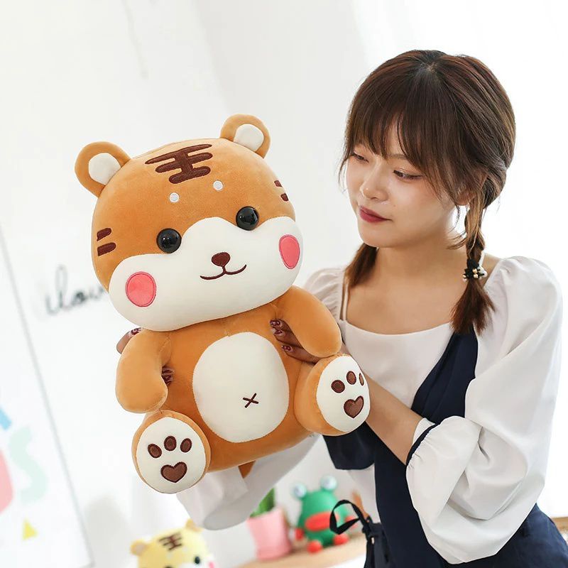 Jual Boneka Tiger Plush Dolls Toys Mainan Anak Karakter Hewan Bahan ...