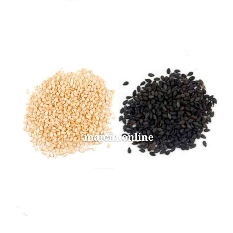 Jual Wijen Putih dan Hitam / biji Wijen 100grm | Shopee Indonesia