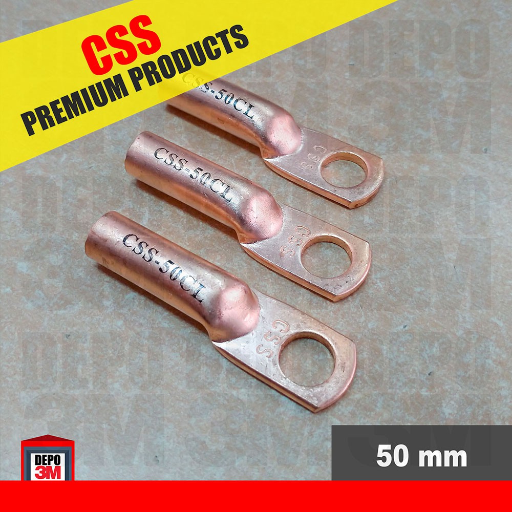 Jual Cable Lug | Skun Kabel CSS Tembaga CU 50mm | Shopee Indonesia