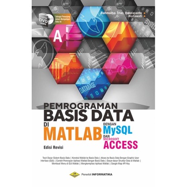 Jual PEMROGRAMAN BASIS DATA DI MATLAB DENGAN MYSQL DAN MICROSOFT ACCESS ...