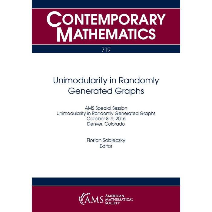Jual Unimodularity dalam Grafik yang Dihasilkan Secara Acak | Shopee ...
