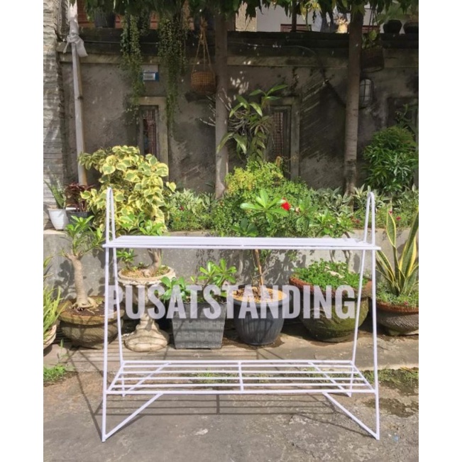 Jual STANDING POT BESI RAK SUSUN 2 /STANDINGMURAH | Shopee Indonesia