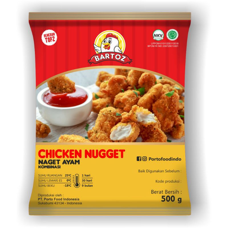 Jual BARTOZ Chicken Nuggets 500gr | Shopee Indonesia Jual BARTOZ Chicken Nuggets 500gr | Shopee Indonesia