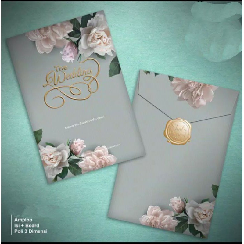 Jual Undangan Hard Cover foil emas amplop | Shopee Indonesia
