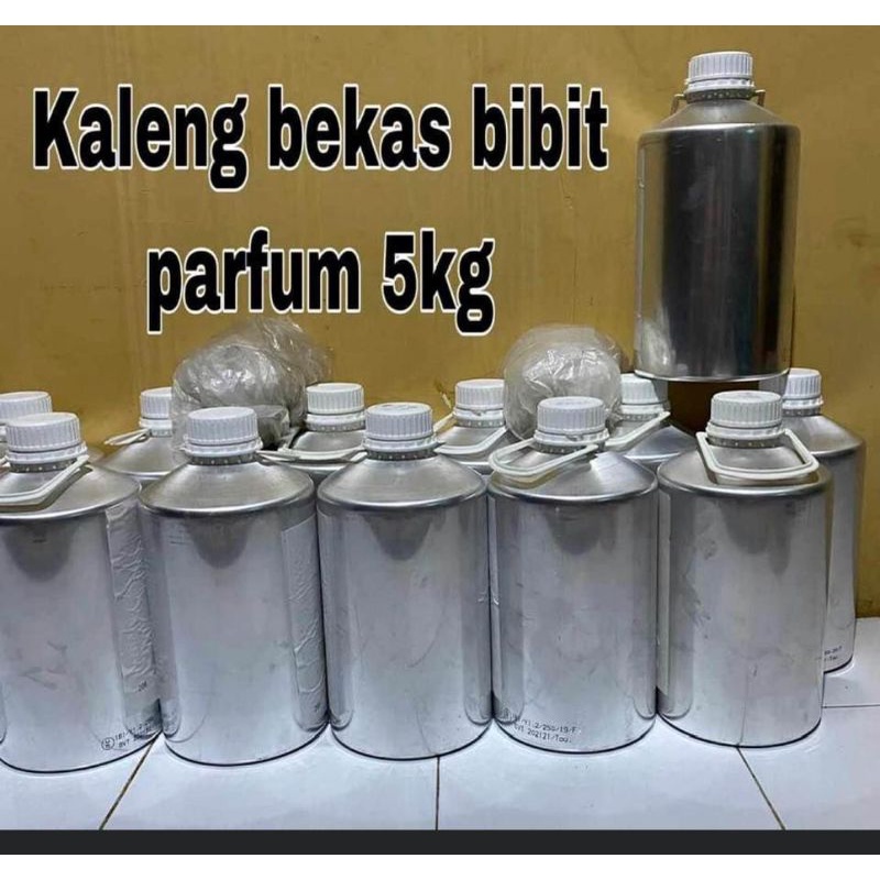 Jual kaleng bekas bibit parfum 5kg / kaleng 5liter / kaleng bbm ...