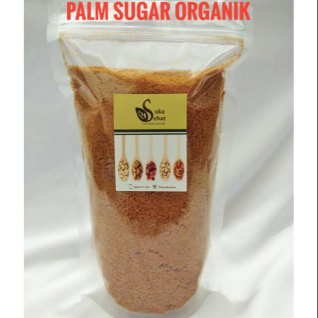 Jual Palm Sugar Powder Organic -500gr ( Gula Palem ) | Shopee Indonesia