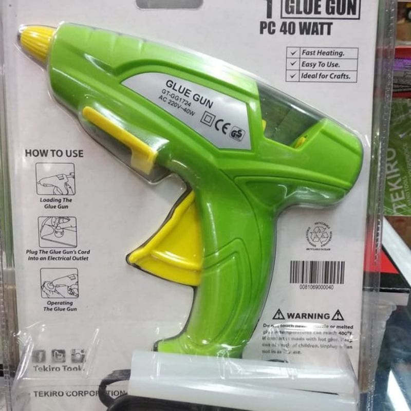 Jual LEM TEMBAK 20 40 WATT TEKIRO ALAT TEMBAKAN PISTOL LEM BAKAR GLUE ...
