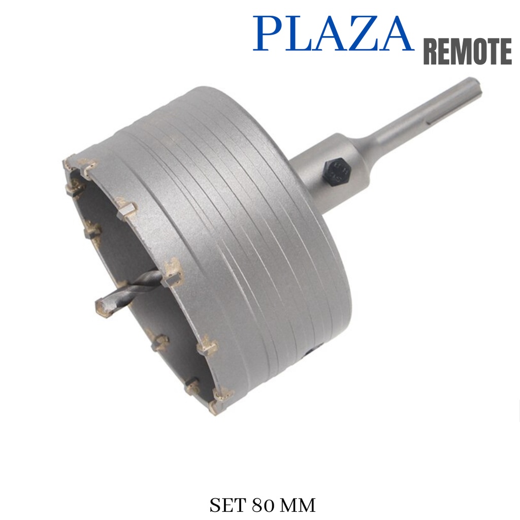 Jual Mata Bor Lubang DINDING Tembok BETON BATA Hole Saw Hollow Core 80 ...