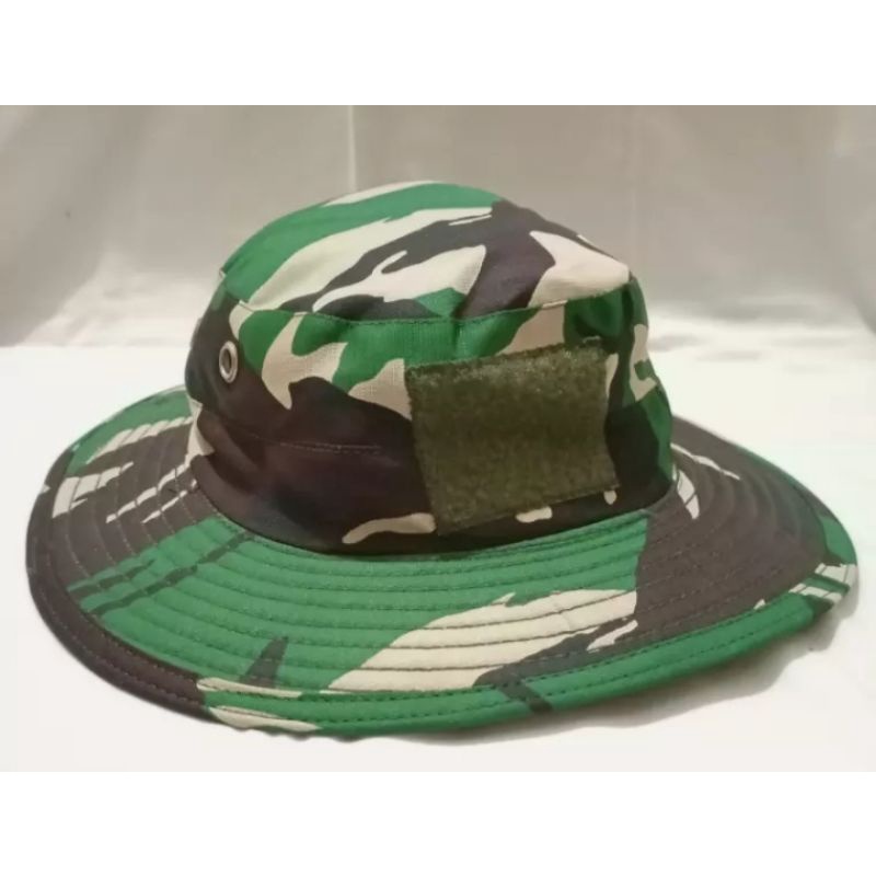 Jual Topi rimba loreng TNI/Topi rimba ripstok/Topi rimba lapangan ...