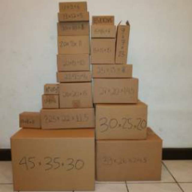 Jual kardus box custom | Shopee Indonesia