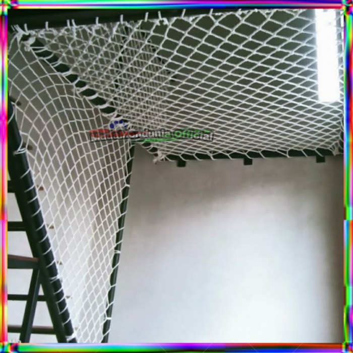 Jual Jaring Pengaman Nilon 8mm Kontruksi Gedung/Mall/Balkon/Tangga ...