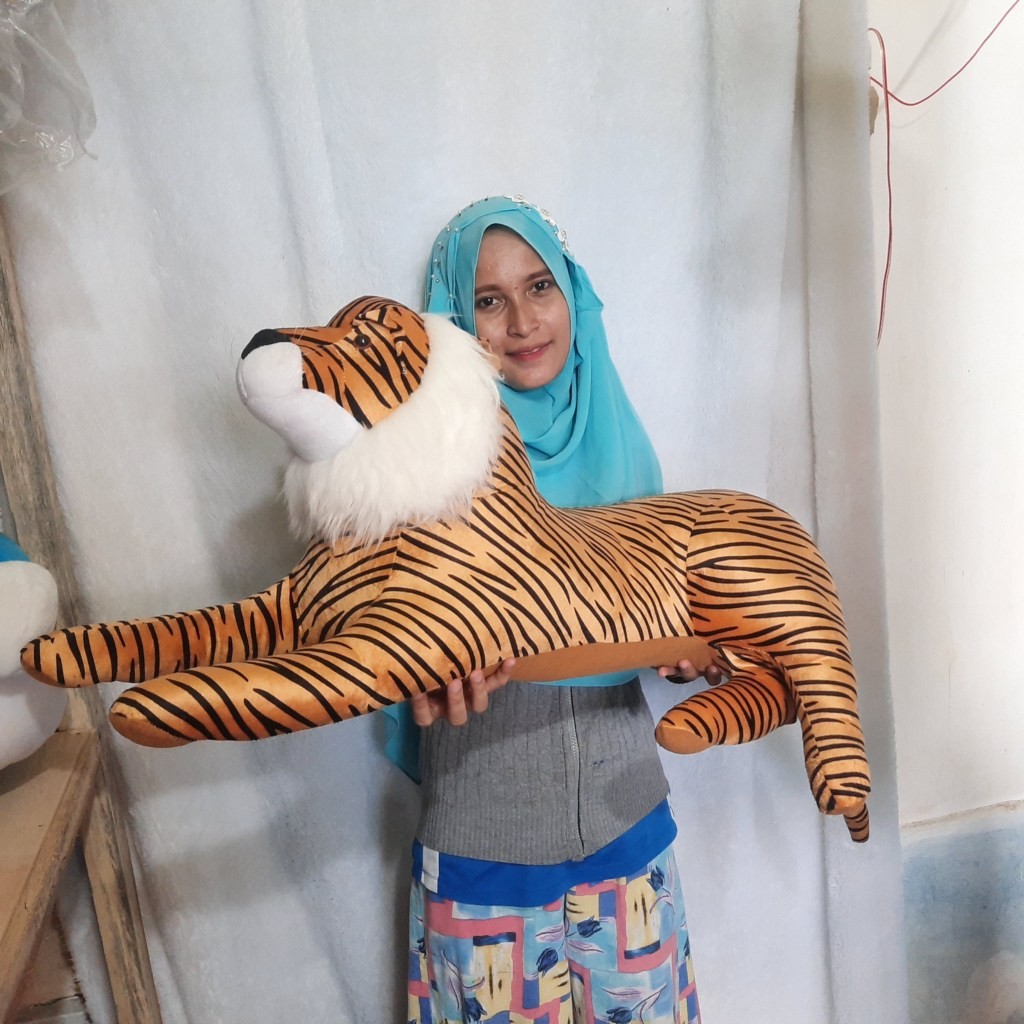 Jual Boneka macan SINGA belang jumbo murah SHOPEE | Shopee Indonesia